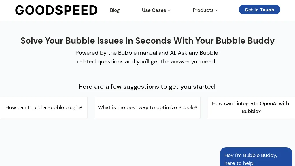 Bubble Buddy - LookAITools