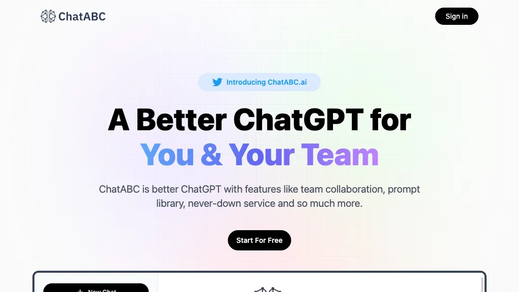 ChatABC - LookAITools