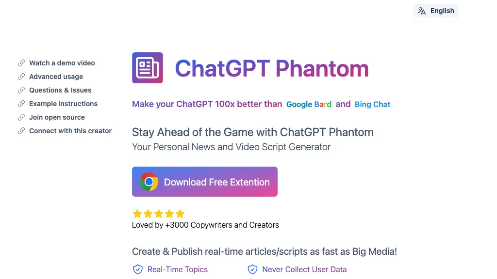 ChatGPT Phantom - LookAITools