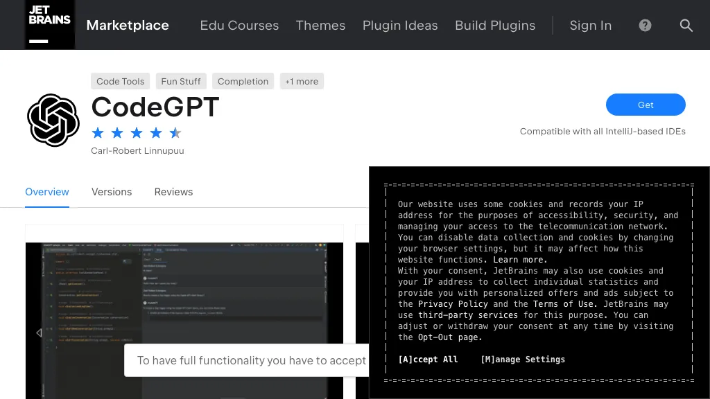 CodeGPT - LookAITools