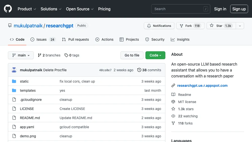 ResearchGPT - LookAITools