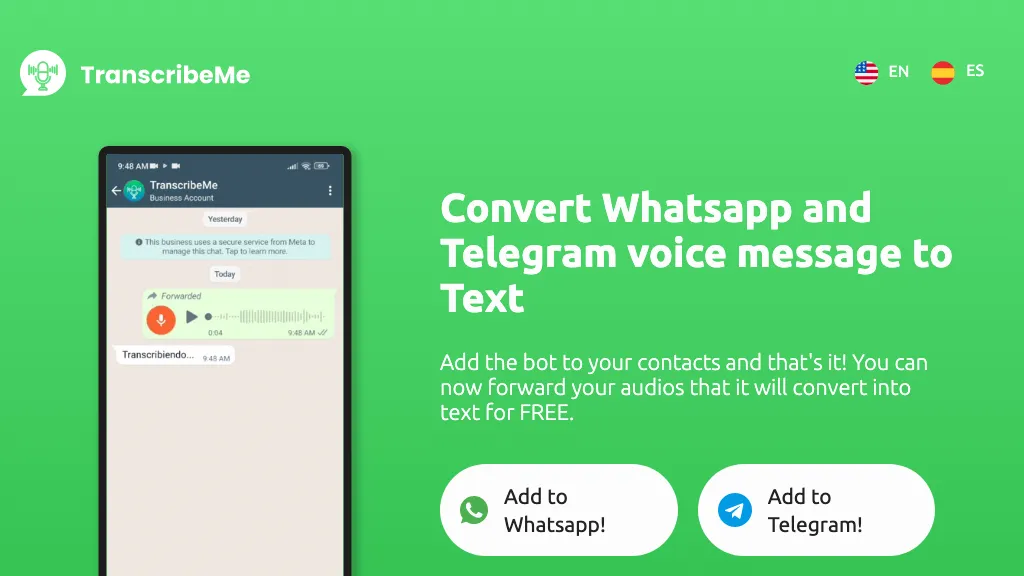 TranscribeMe - LookAITools
