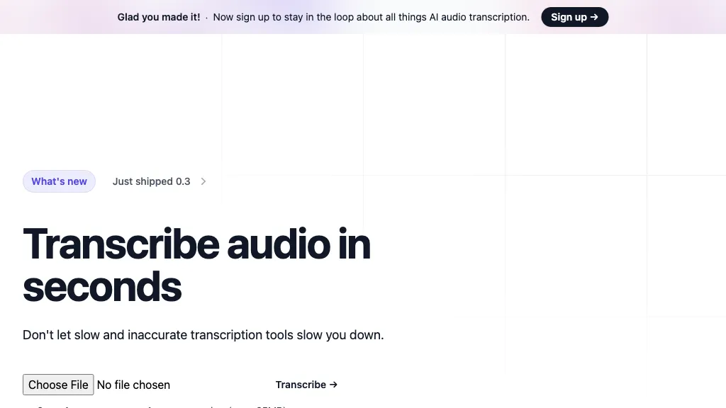 Transkribieren - LookAITools