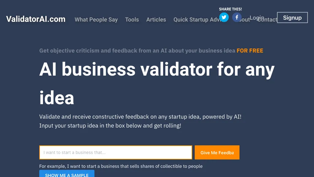 ValidatorAI - LookAITools