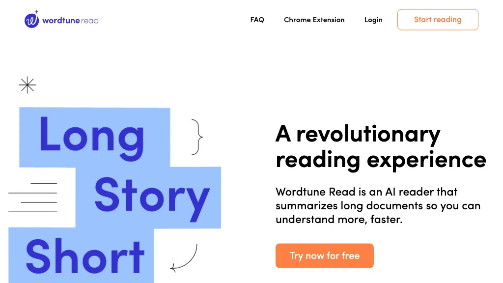 Wordtune Read - LookAITools